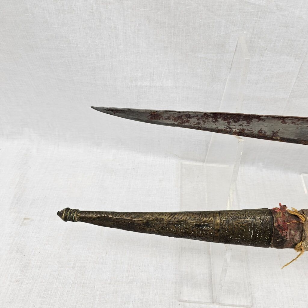 19th Century Indo-Persian/Afghan Choora Knife or Pesh-Kabz Dagger and ...