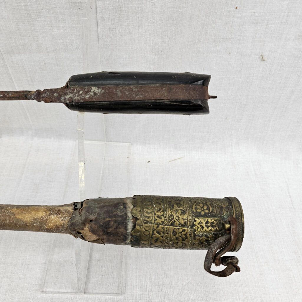 19th Century Indo-Persian/Afghan Choora Knife or Pesh-Kabz Dagger and ...