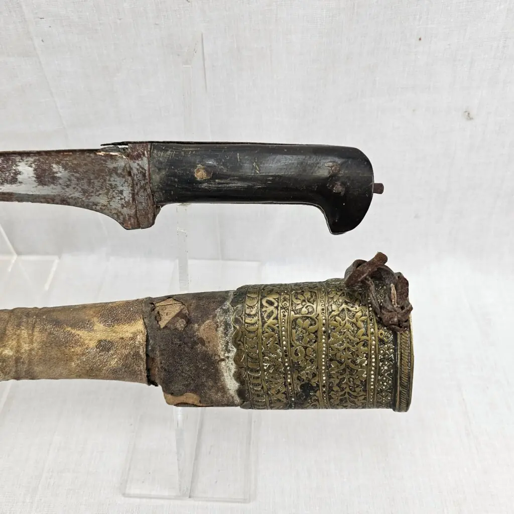19th Century Indo-Persian/Afghan Choora Knife or Pesh-Kabz Dagger and ...