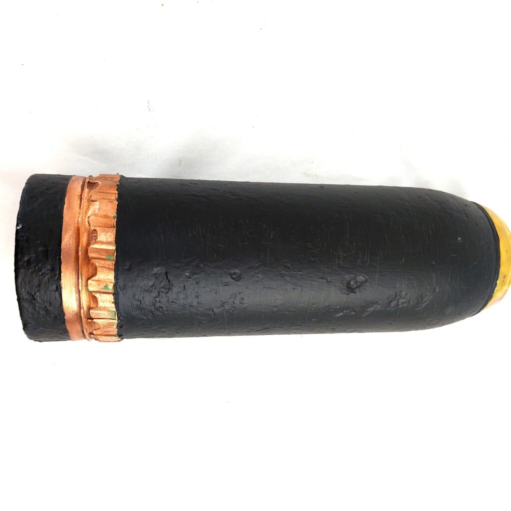 British, WW1, Mounted 18 Pounder Projectile, Found Ypres Salient 1914 ...