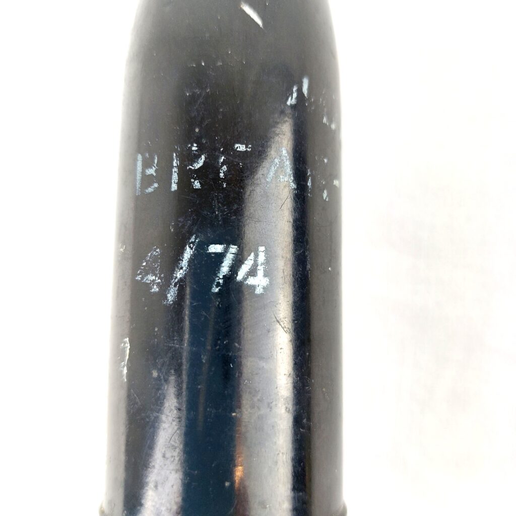 British, WW2 40MM Mark I Bofors Brass Shell Dated 1939, with Training ...