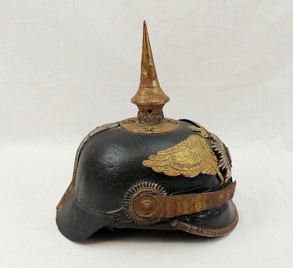 M1895 WW1 Prussian Garde Grenadier Korps Officers Candidate Pickelhaube ...