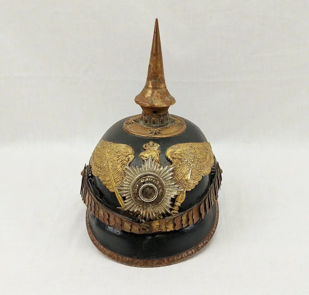 M1895 WW1 Prussian Garde Grenadier Korps Officers Candidate Pickelhaube ...