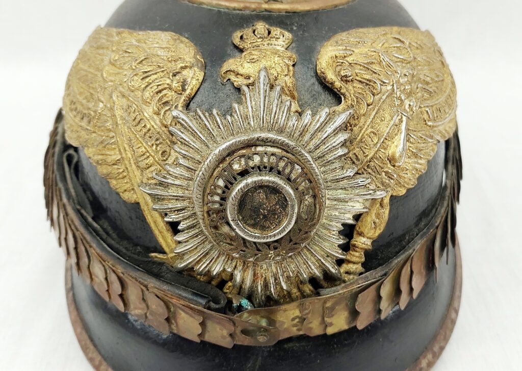 M1895 WW1 Prussian Garde Grenadier Korps Officers Candidate Pickelhaube ...