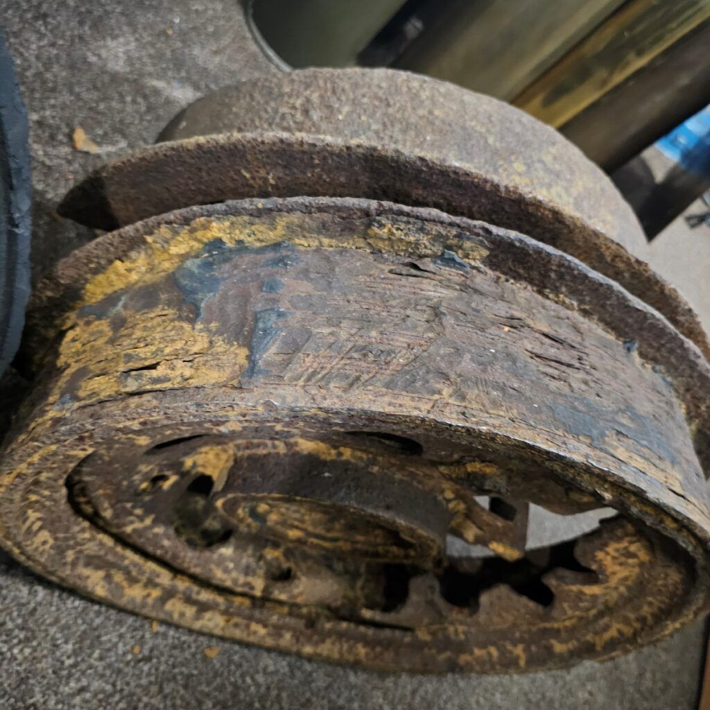 WW2 German Road Wheels of Sturmgeschütz III Tank - Sally Antiques