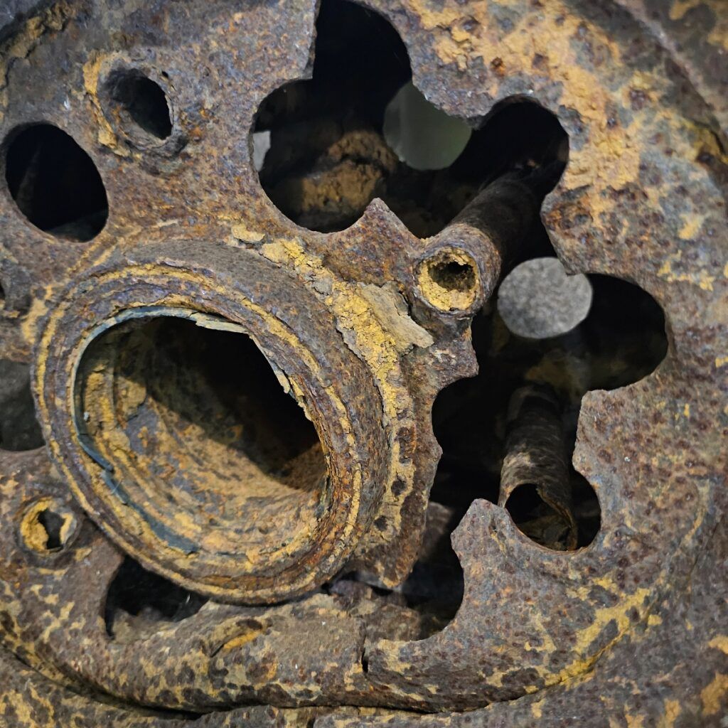 WW2 German Road Wheels of Sturmgeschütz III Tank - Sally Antiques