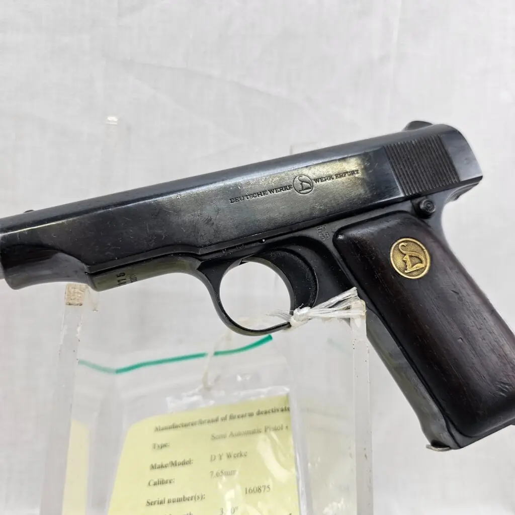 1921-1924 German Ortgies Werke Semi-Automatic Pistol Cal 7.65 ...
