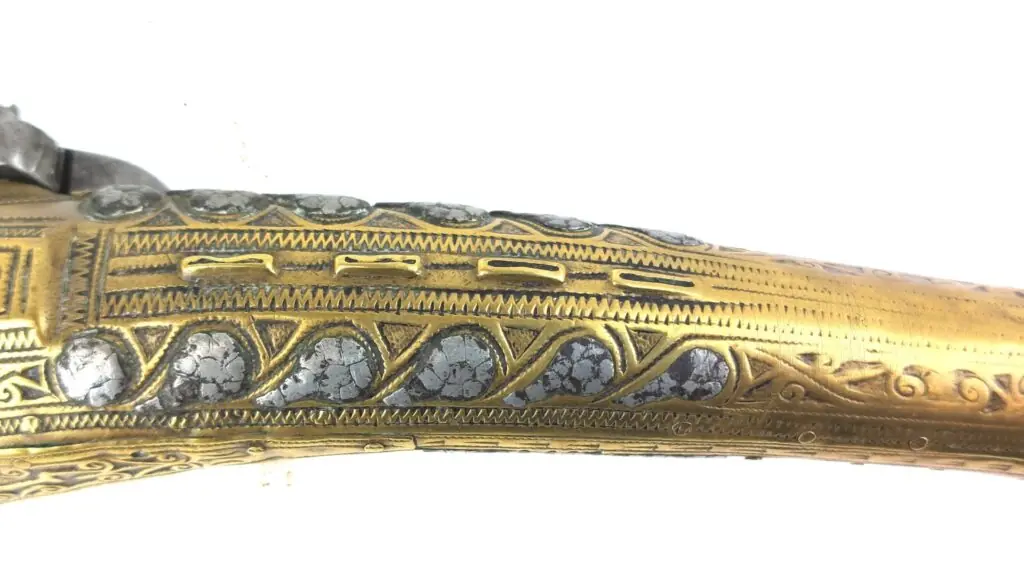 Early 19th Century Albanian Miquelet Rat Tailed Flintlock Pistol ...