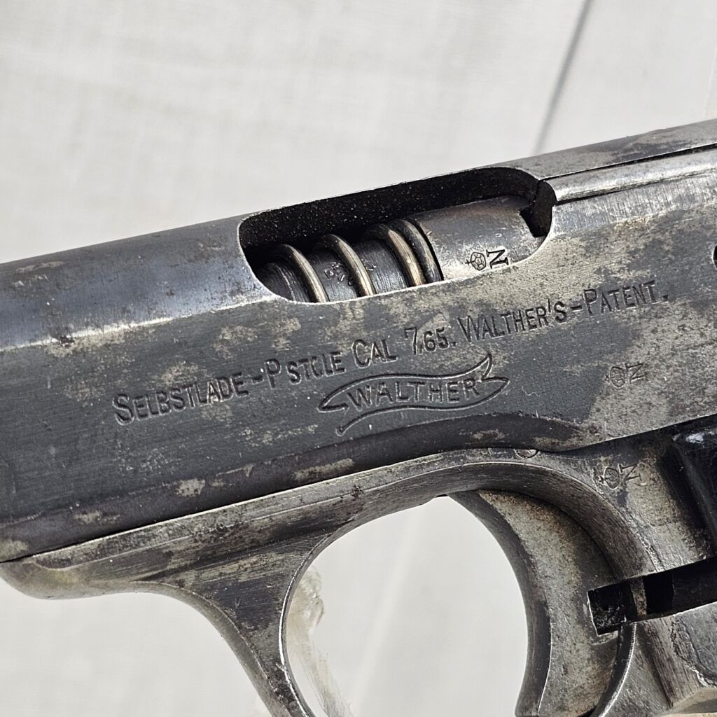 German WW1 Era Walther Model 4 Semi-Automatic Pistol - Deactivated ...