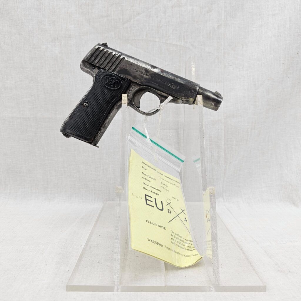German WW1 Era Walther Model 4 Semi-Automatic Pistol - Deactivated ...
