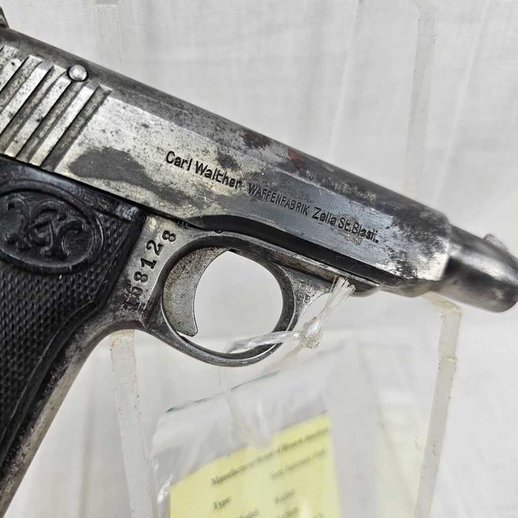 German WW1 Era Walther Model 4 Semi-Automatic Pistol - Deactivated ...