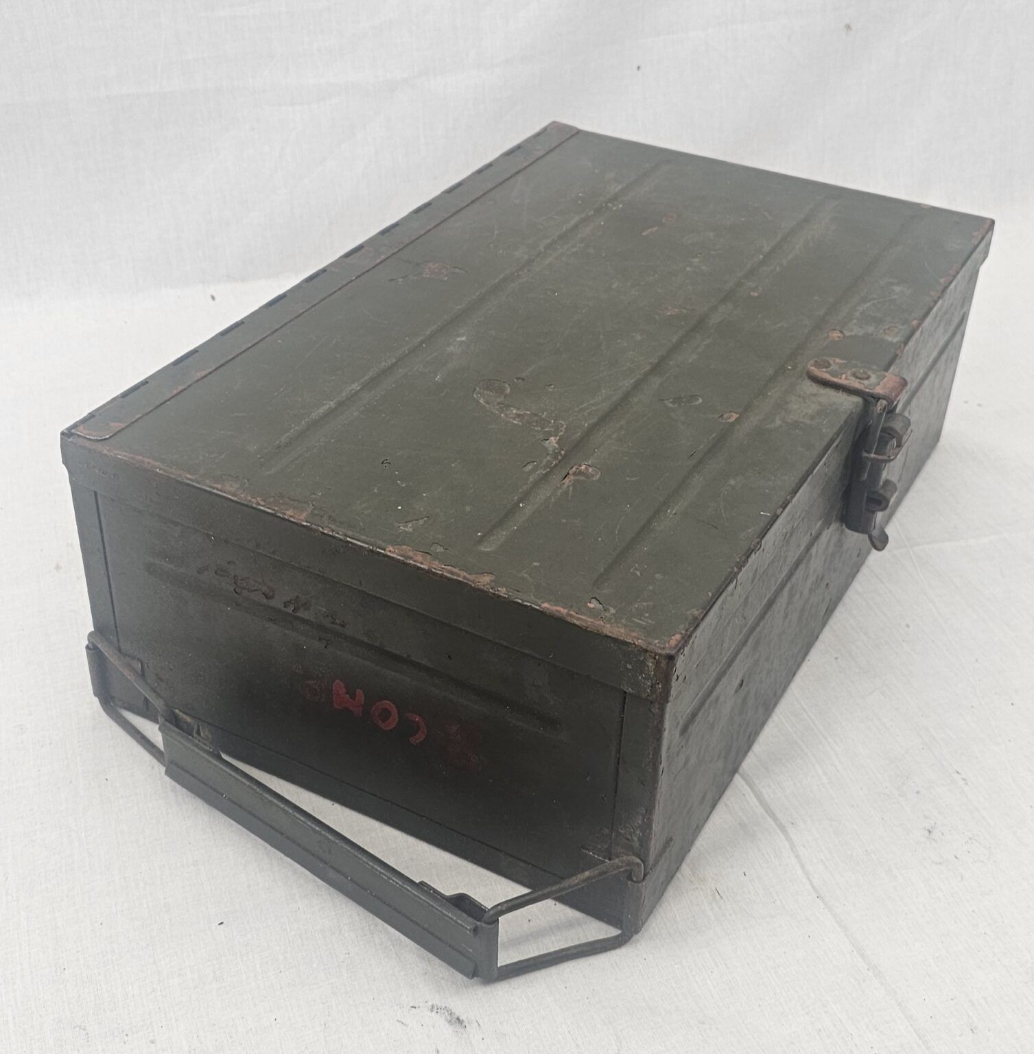 Rare Italian 7.62 Bren Ammunition Box with 12 Magazines - Sally Antiques