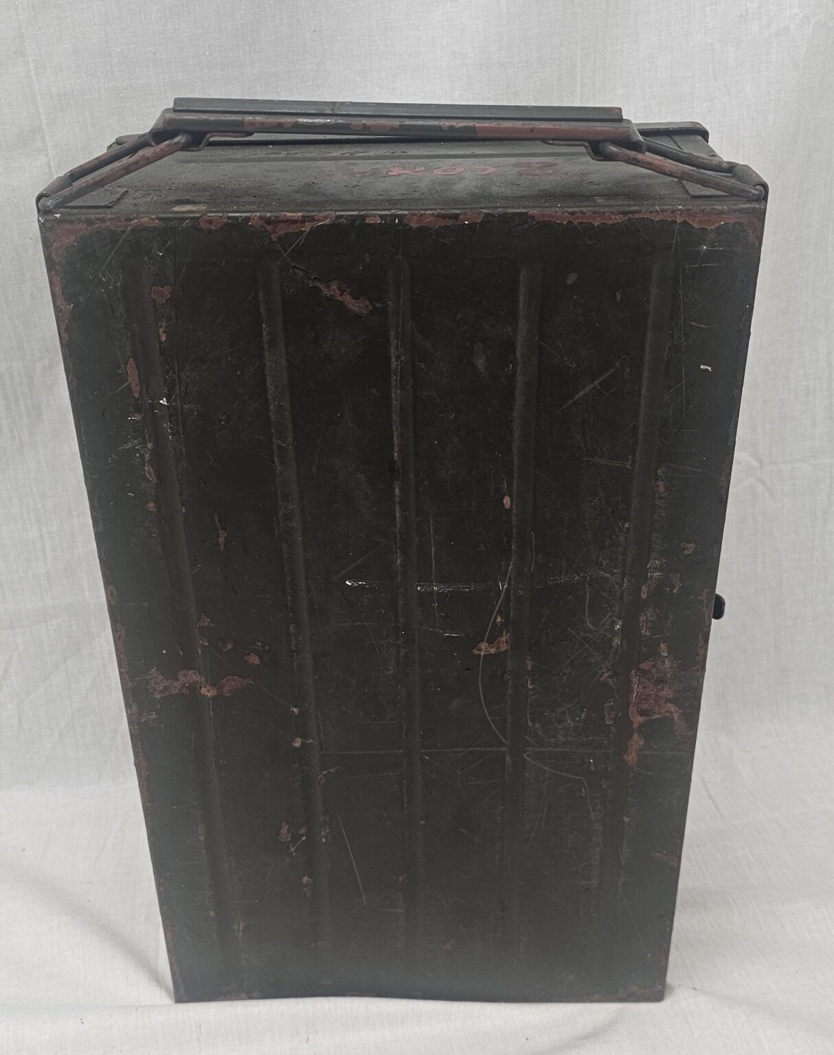Rare Italian 7.62 Bren Ammunition Box with 12 Magazines - Sally Antiques