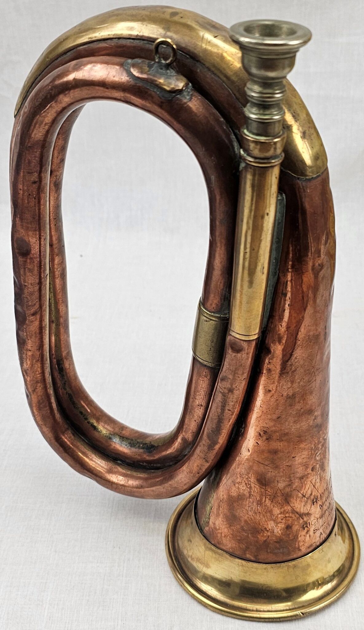 WW1 Australian Bugle by Richard Cornell - Sally Antiques