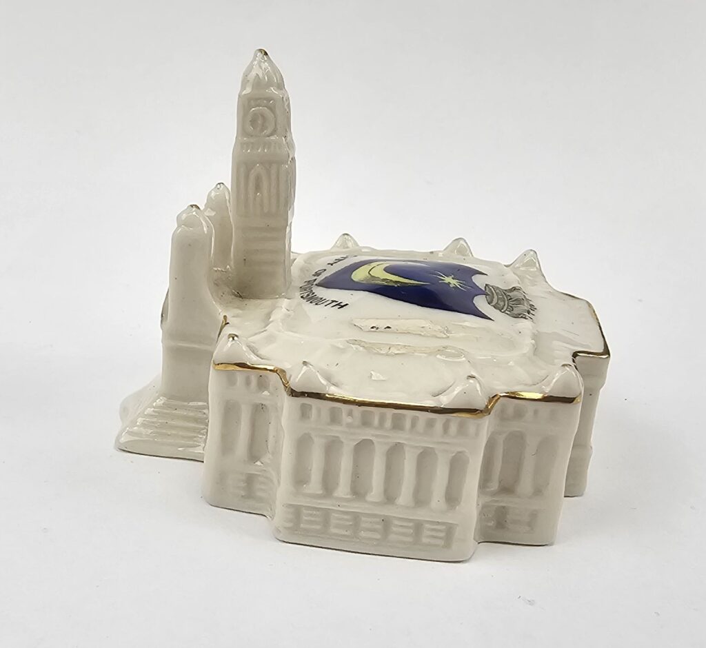 WW1 Portsmouth Crested Ware Portsmouth Guildhall By Arcadian China ...
