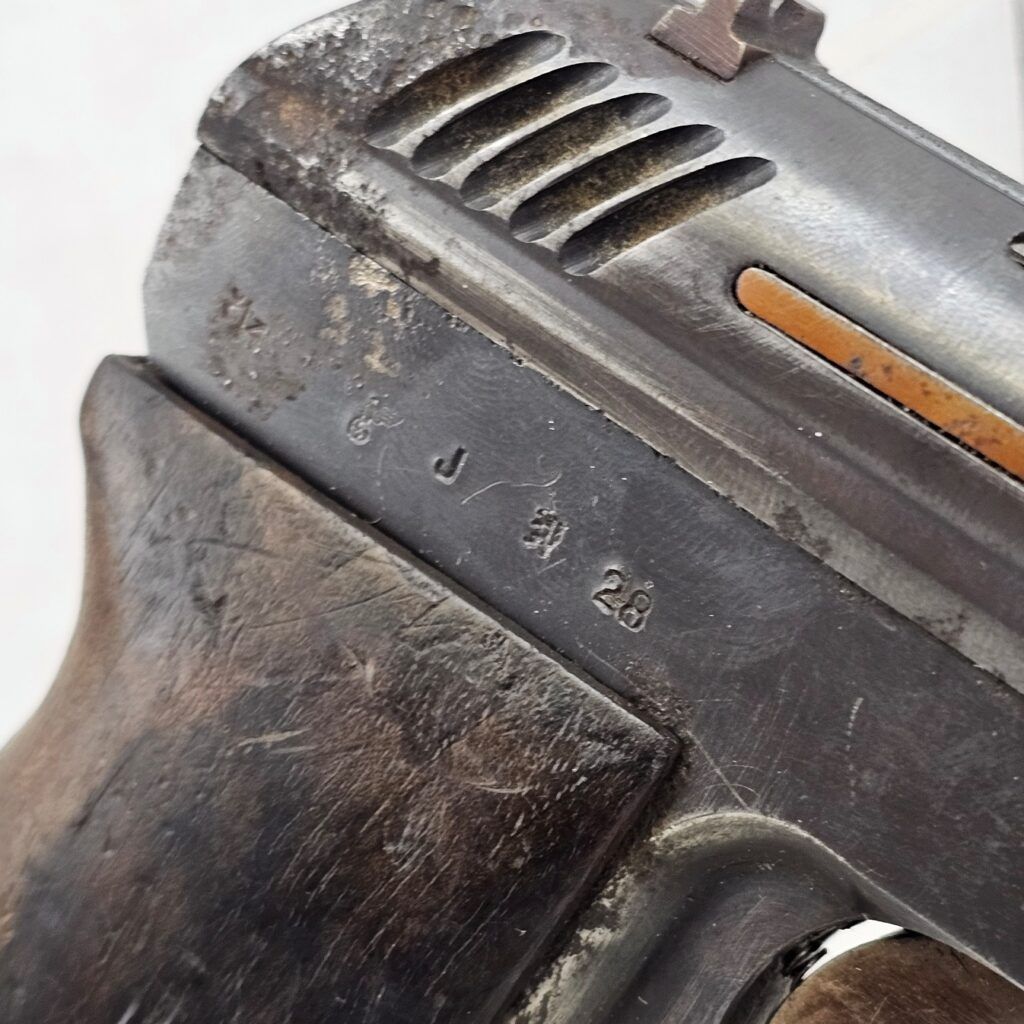 WW2 Era German Nazi Czech made CZ28 Semi-Automatic Pistol - Deactivated ...