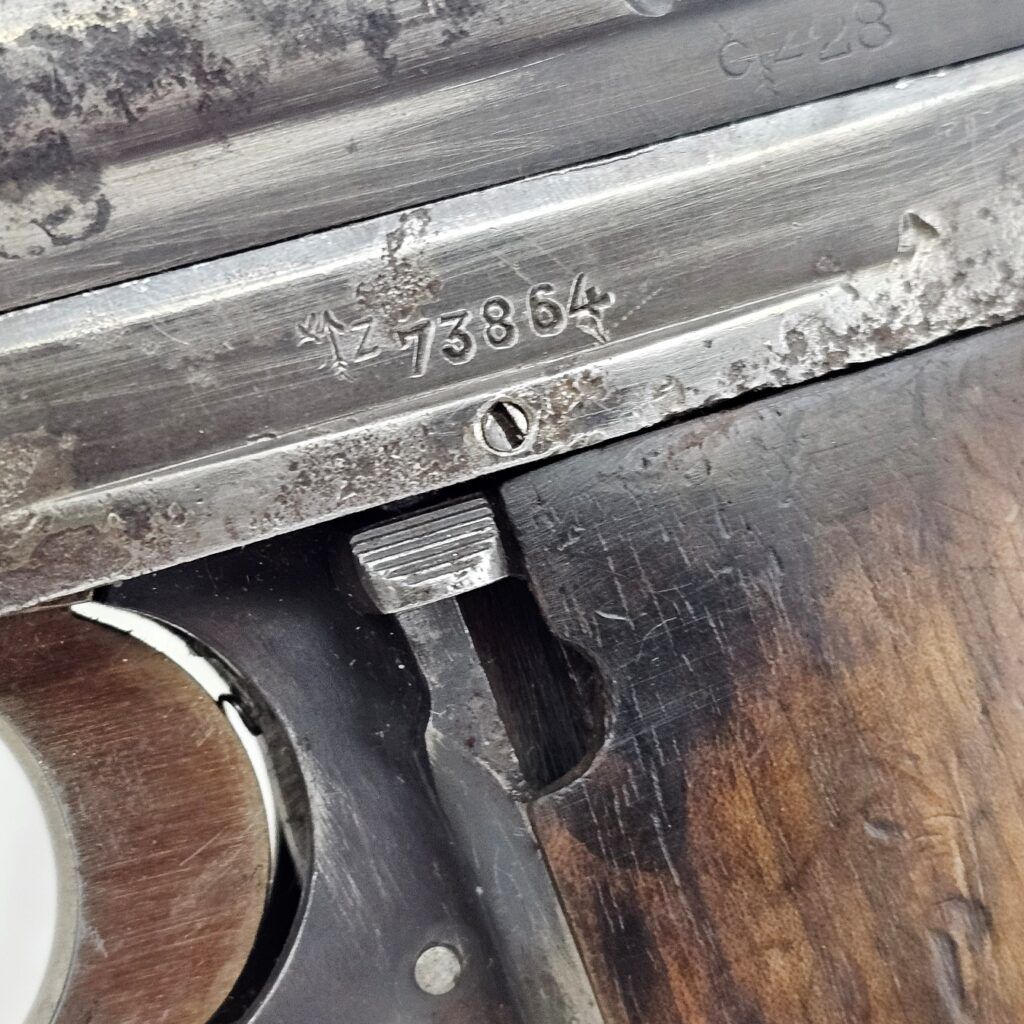 WW2 Era German Nazi Czech made CZ28 Semi-Automatic Pistol - Deactivated ...