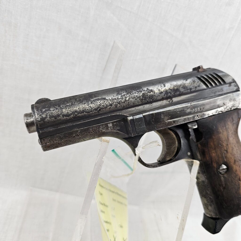 WW2 Era German Nazi Czech made CZ28 Semi-Automatic Pistol - Deactivated ...