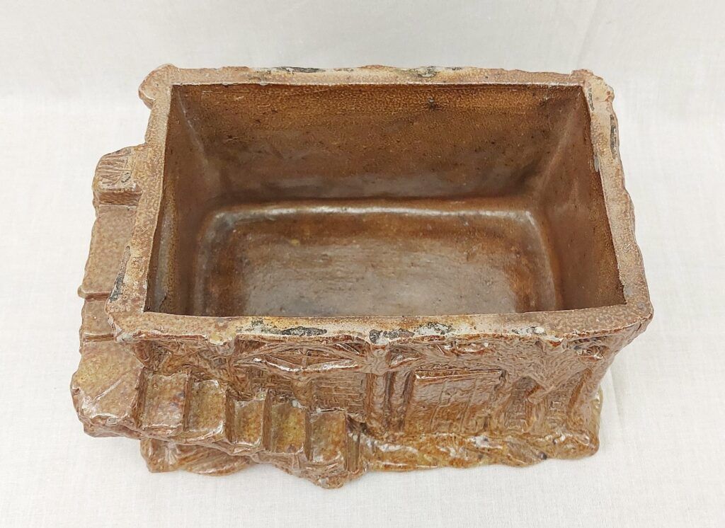 18th Century Nottingham Salt Glaze Stoneware Cottage Storage Jar ...
