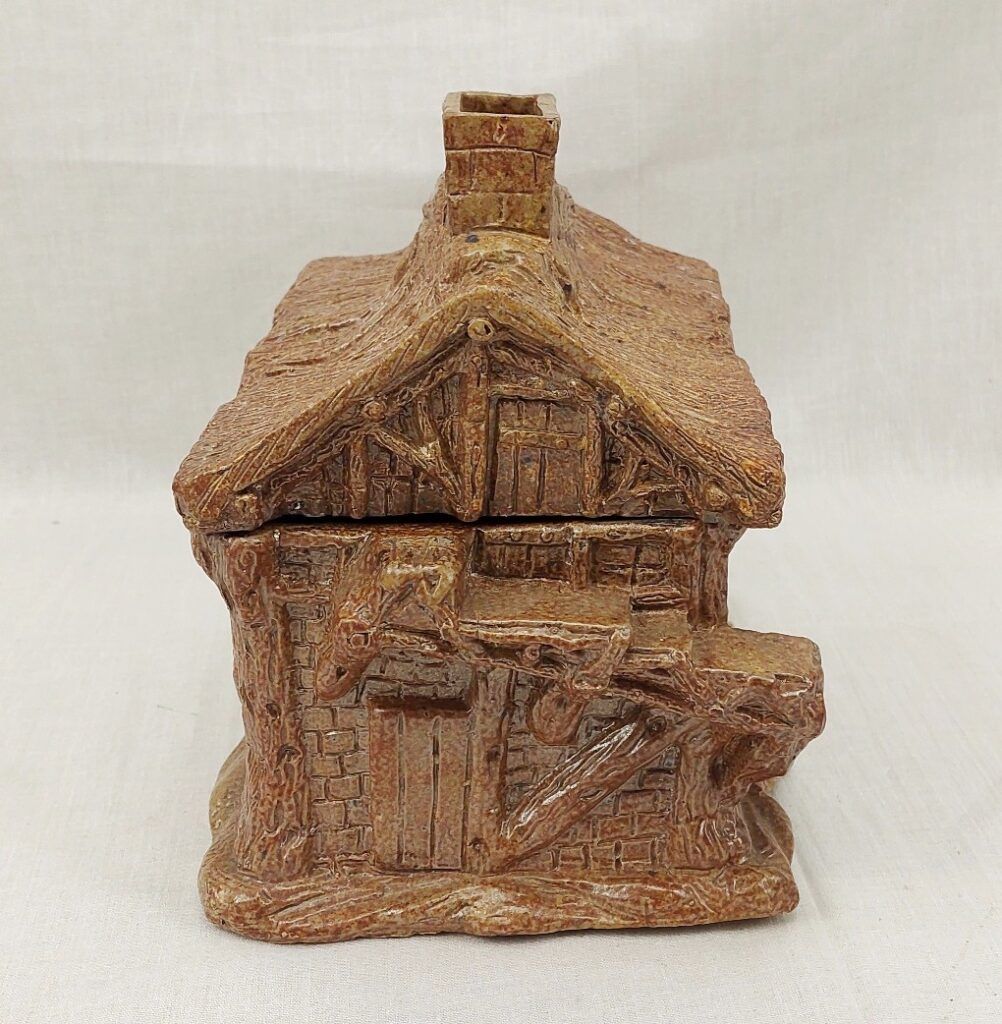18th Century Nottingham Salt Glaze Stoneware Cottage Storage Jar ...