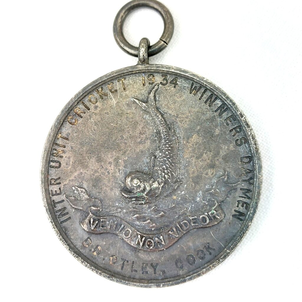 British, Inter War 1934, Army Cricket Medal: Inter Unit Cricket 1934 ...