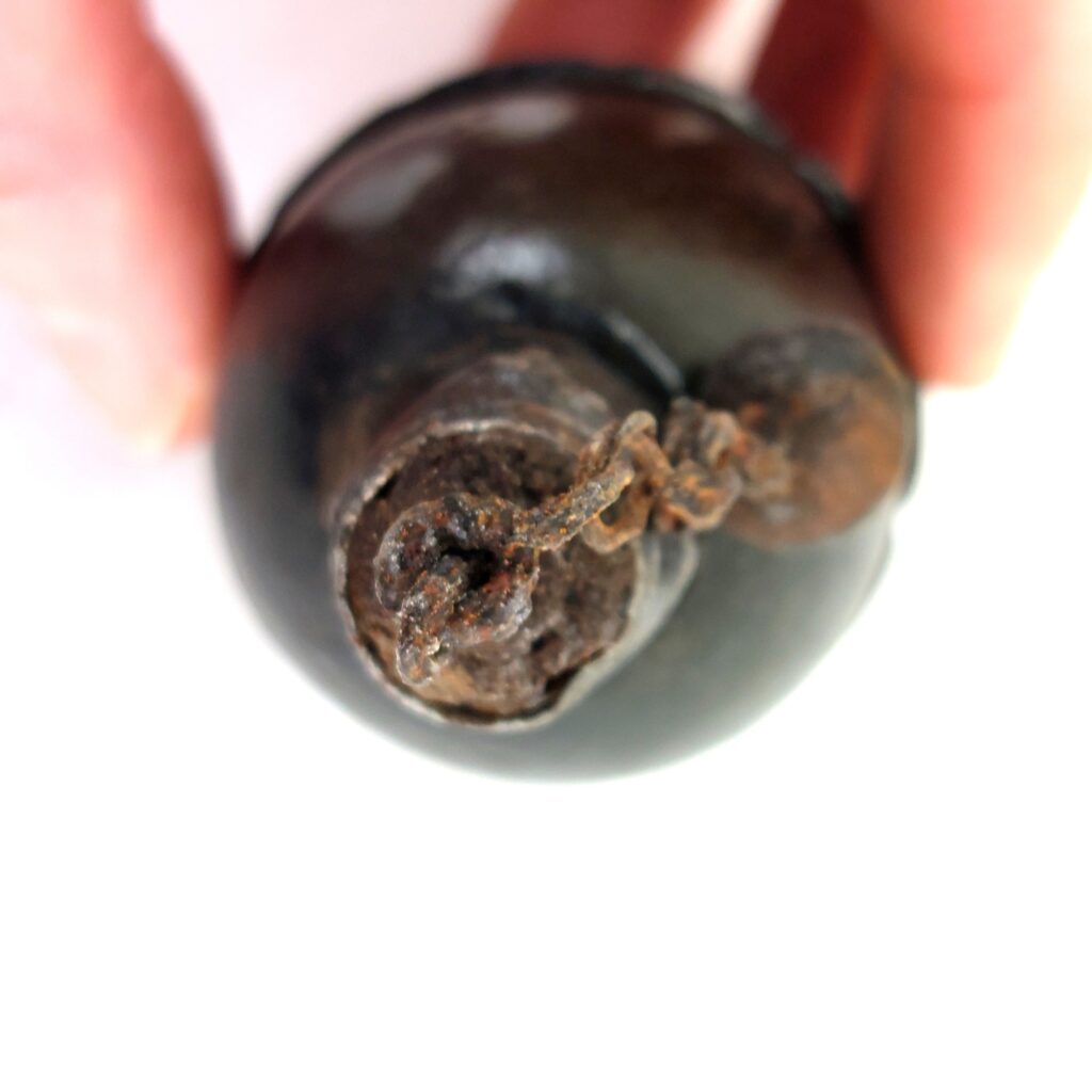 Rare Relic: German, WWI, Model 1917 n/A Egg Hand Fragmentation Grenade ...