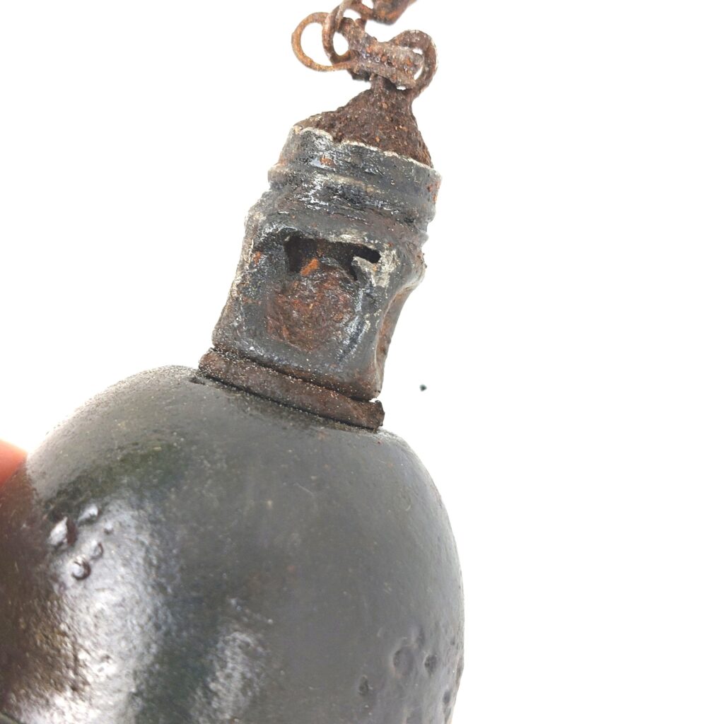 Rare Relic: German, WWI, Model 1917 n/A Egg Hand Fragmentation Grenade ...