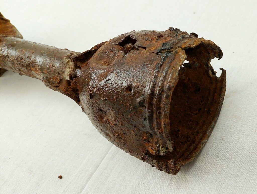 Inert WW2 British Arnhem Found PIAT Round Relic - Sally Antiques