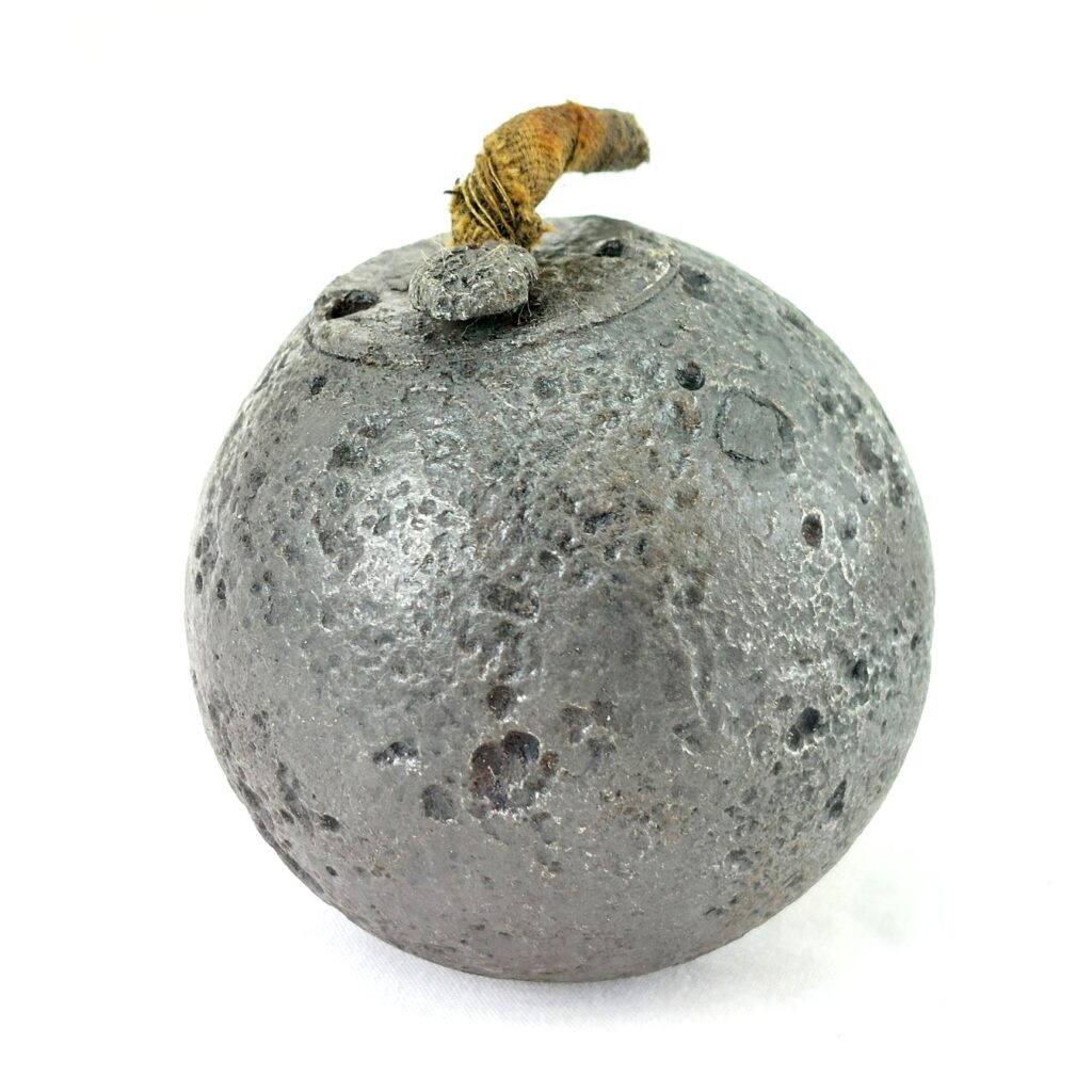Rare Relic, British, WW1, No15 'cricket ball' Grenade, Inert - Sally ...