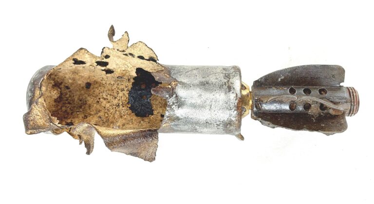Relic, British, WW2, SBML 2 Inch Mortar, Fin Dated February 1940, Made ...
