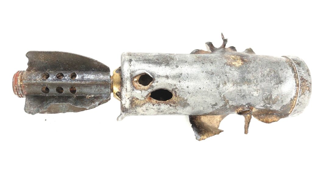 Relic, British, WW2, SBML 2 Inch Mortar, Fin Dated February 1940, Made ...