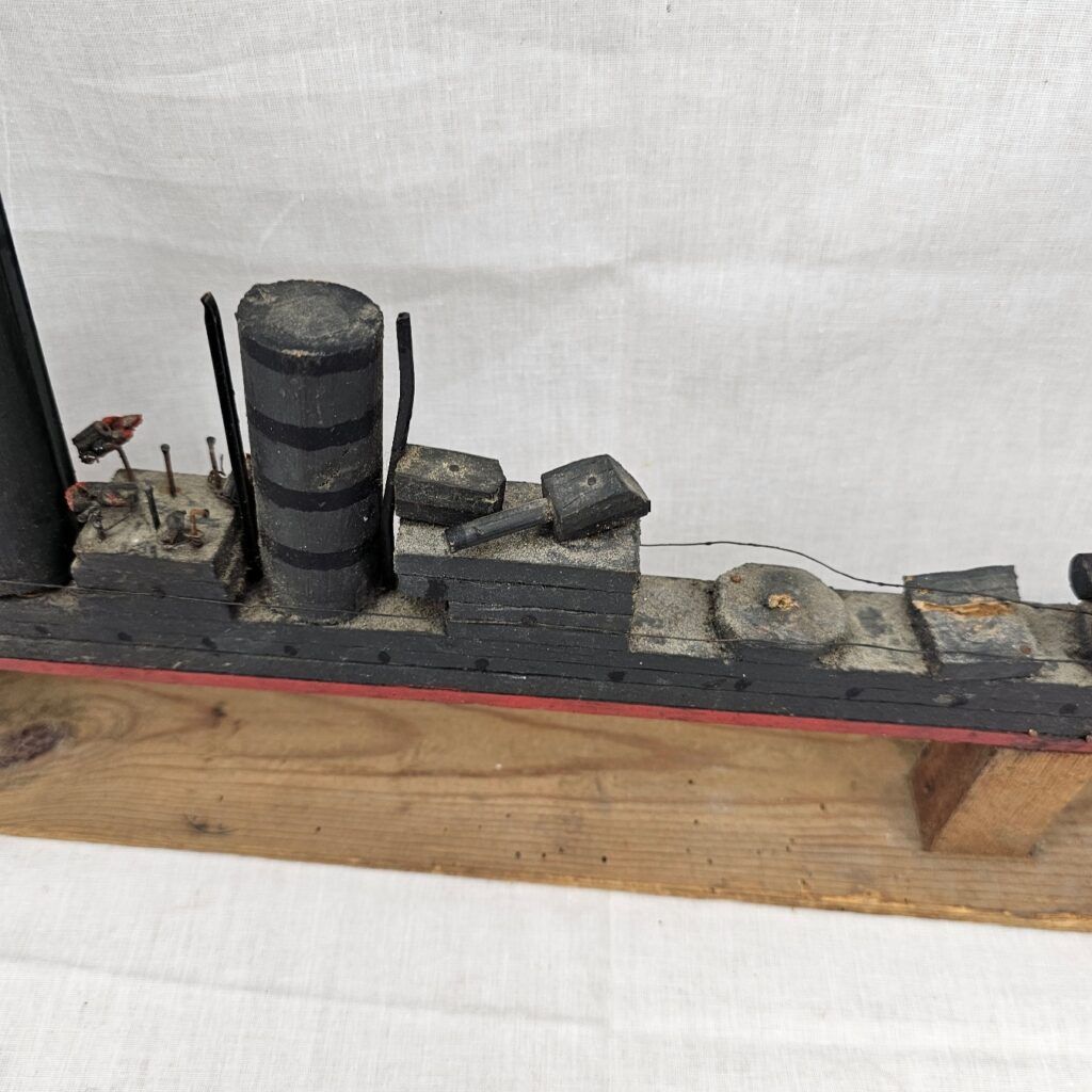 Sailor Made Model Of HMS Verity D63 1918 W Class Destroyer - Sally Antiques