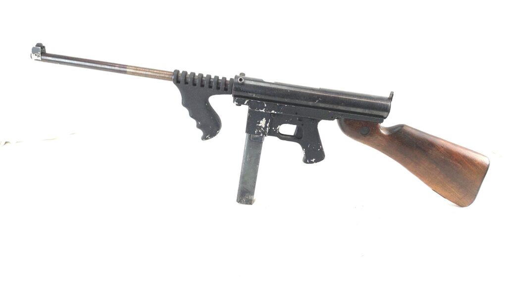USA, 45 Cal Spitfire Sub-Machine Gun - "Poor Man's Thompson" - Old Spec ...