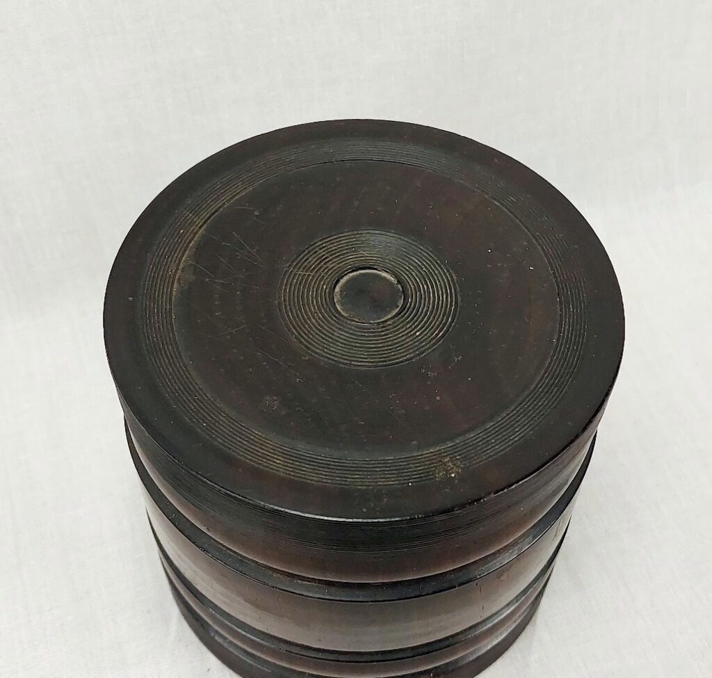 Victorian Treen Tobacco Jar - Sally Antiques