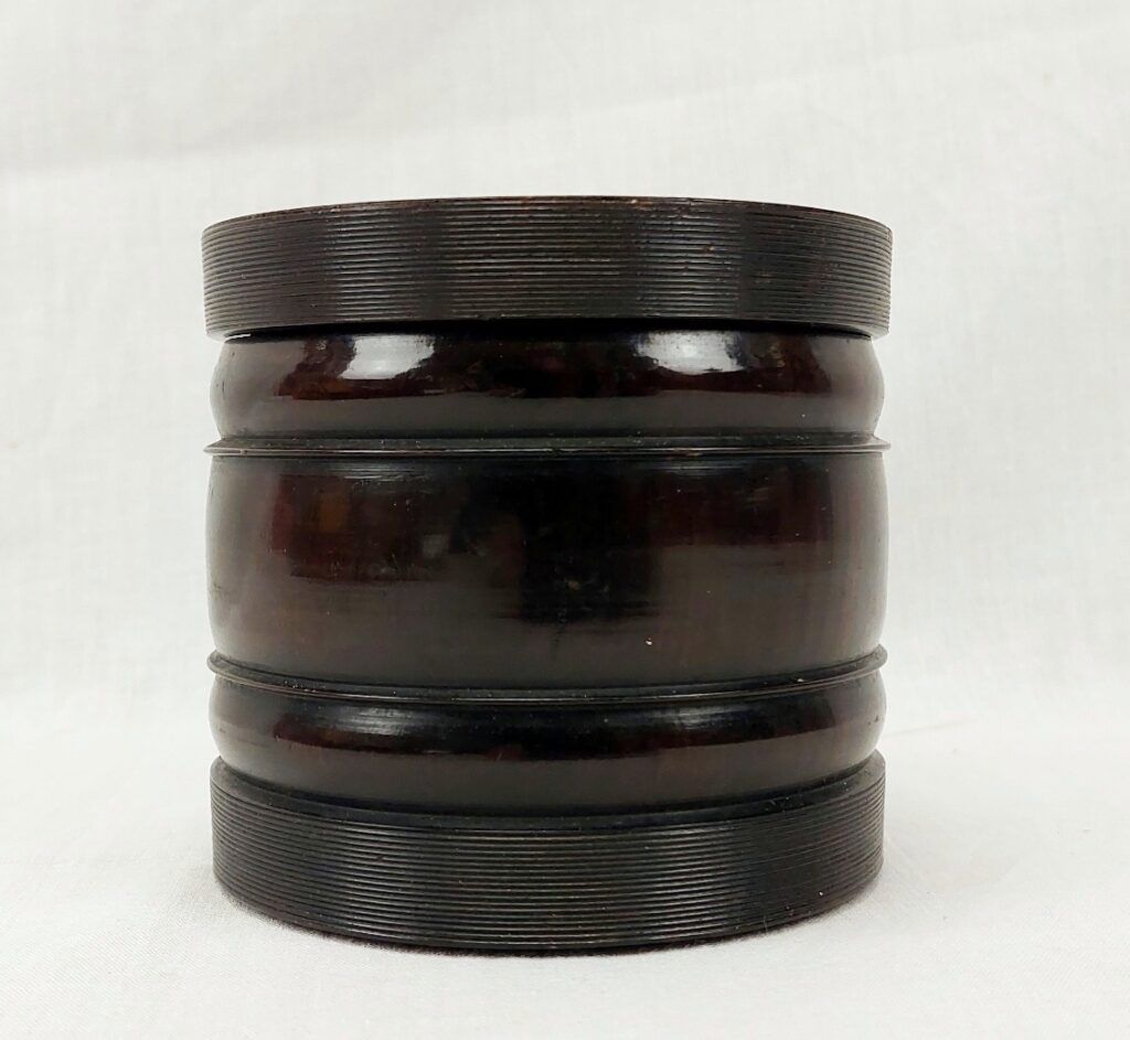 Victorian Treen Tobacco Jar - Sally Antiques