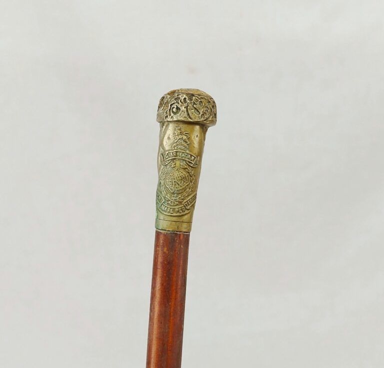 WW1 Royal Marines Swagger Stick - Sally Antiques