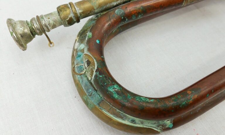 cWW1/WW2 British Military Bugle - Sally Antiques