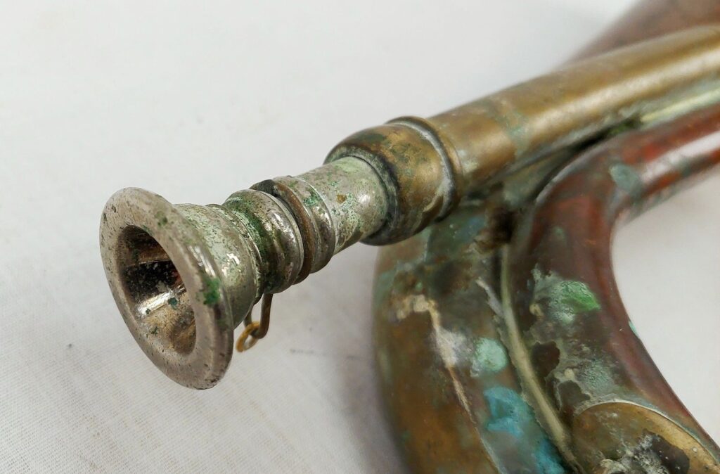 cWW1/WW2 British Military Bugle - Sally Antiques