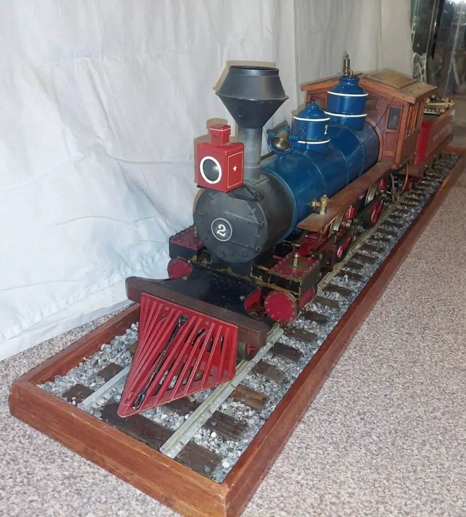 3.5 Inch Gauge Live Steam 4-4-0 USA Wild West Locomotive - Sally Antiques