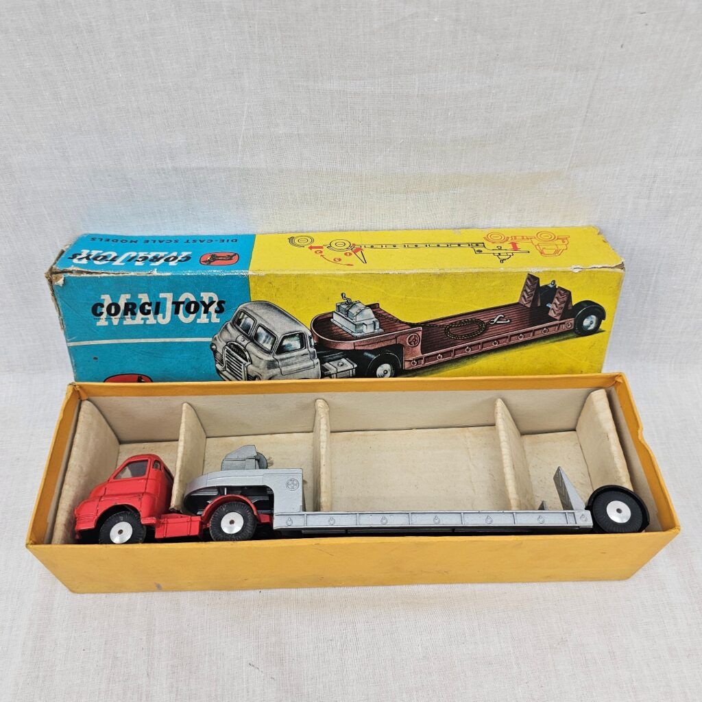 Boxed Corgi 1104 Carrimore Machinery Carrier - Sally Antiques