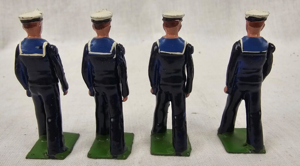 Britains Toy Soldiers 78 Bluejackets Of The Royal Navy 8 Figures ...