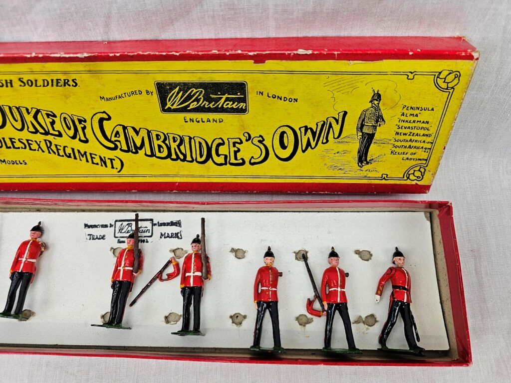 Britains Toy Soldiers The Duke Of Cambridge’s Own Set No. 76 From The ...