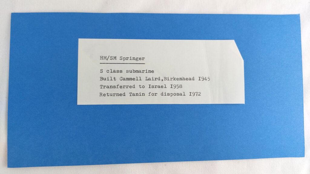 British, Post WW2, HM Submarine Springer – Original Photograph - Sally ...