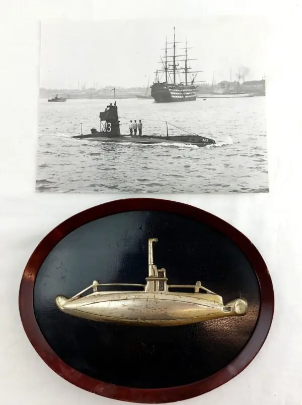 British, WW1, HMS A13 - Original Photograph and A Class WW1 Submarine ...