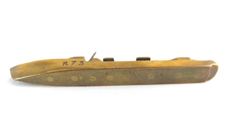 British, WW2, Named Small Brass Model of HMS Cavalier (R73) - C Class ...