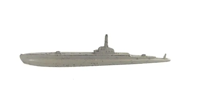 British, WW2, Strategy Map 8.5cm Planning Model of a Destroyer ...