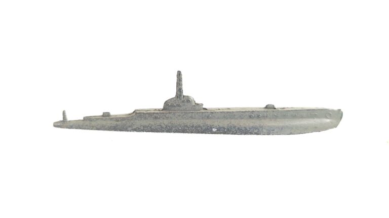 British, WW2, Strategy Map 8.5cm Planning Model of a Destroyer ...
