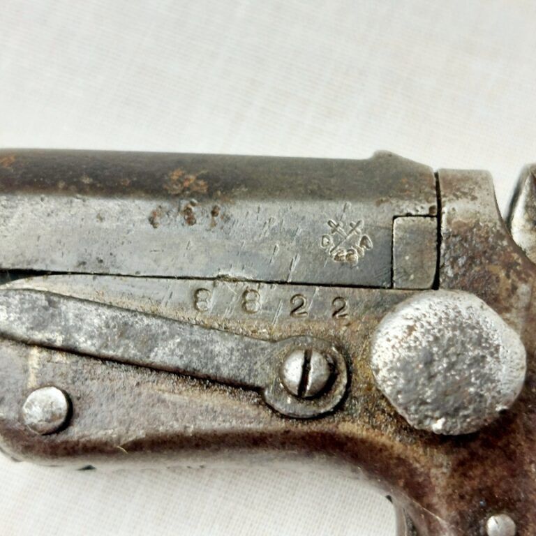 EU Specification Deactivated Late Victorian .22 Cal Spur Trigger Pocket ...