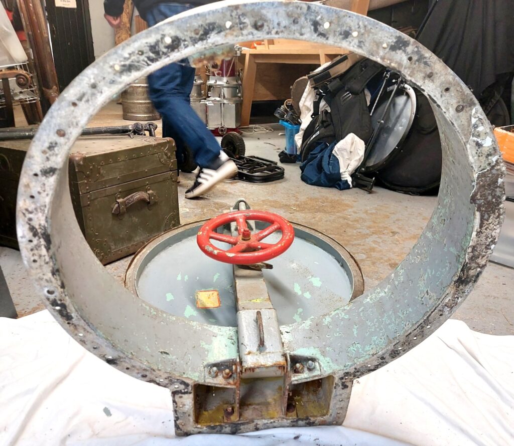 German, cWW2, Submarine Hatch - Sally Antiques