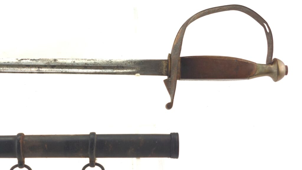 Italian, WW2, Model 1929 Infantry Sergeants Sword & Steel Scabbard ...